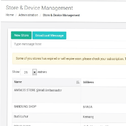 How to Add New Store, get Activation code (Token) via Web and new Store ...